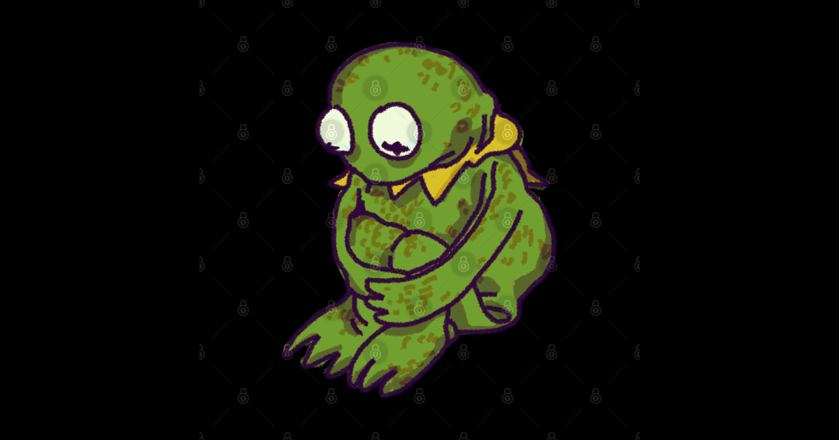 sad slumped kermit the frog / the muppets meme - Muppets - Sticker ...