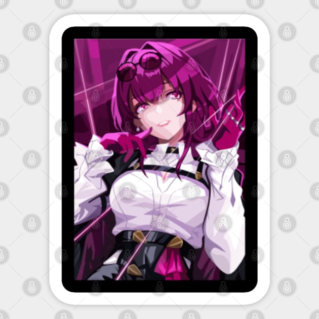 Kafka Honkai Star Rail - Honkai Star Rail - Sticker | TeePublic