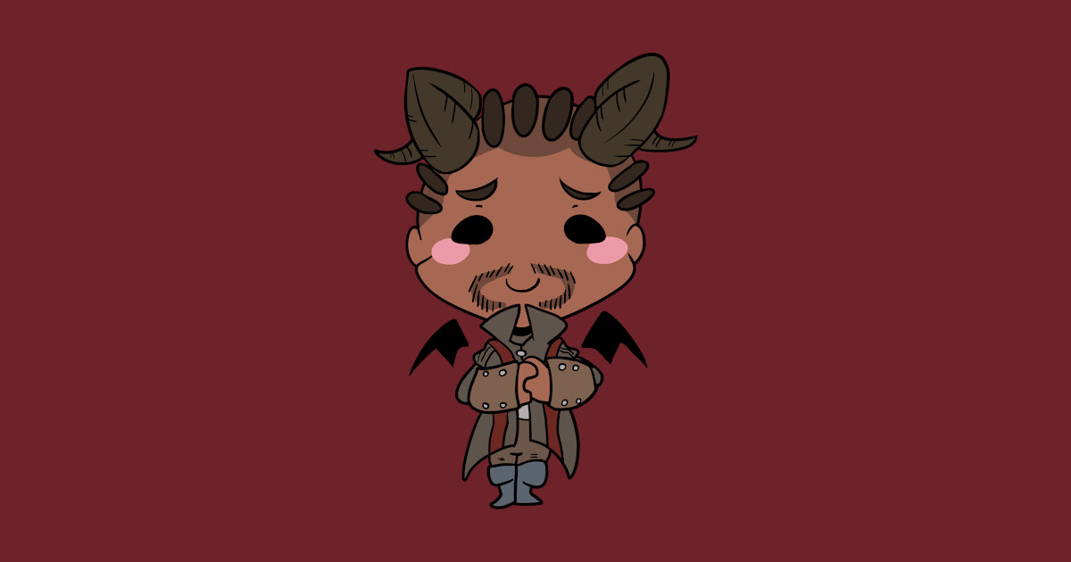 BG3 Chibi Wyll - Bg3 - T-Shirt | TeePublic