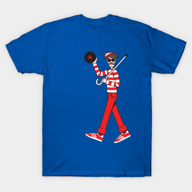 Hipster Wally - Cartoon - T-Shirt | TeePublic