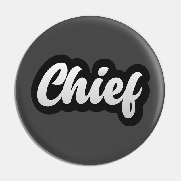 Alpha Chief - Chief Gift - Pin | TeePublic