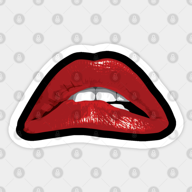 Rocky Horror lips - Rocky Horror Picture Show - Sticker | TeePublic