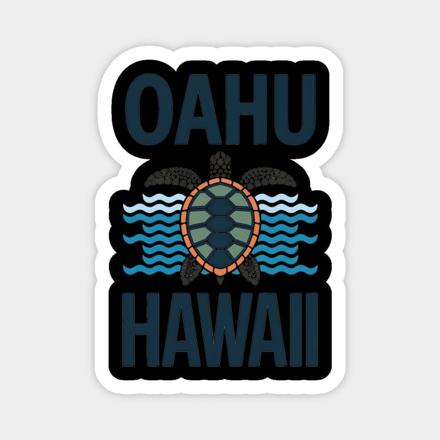 Sea Turtle Oahu Hawaii Beach Vibes Summer Vacation - Sea Turtle Oahu ...