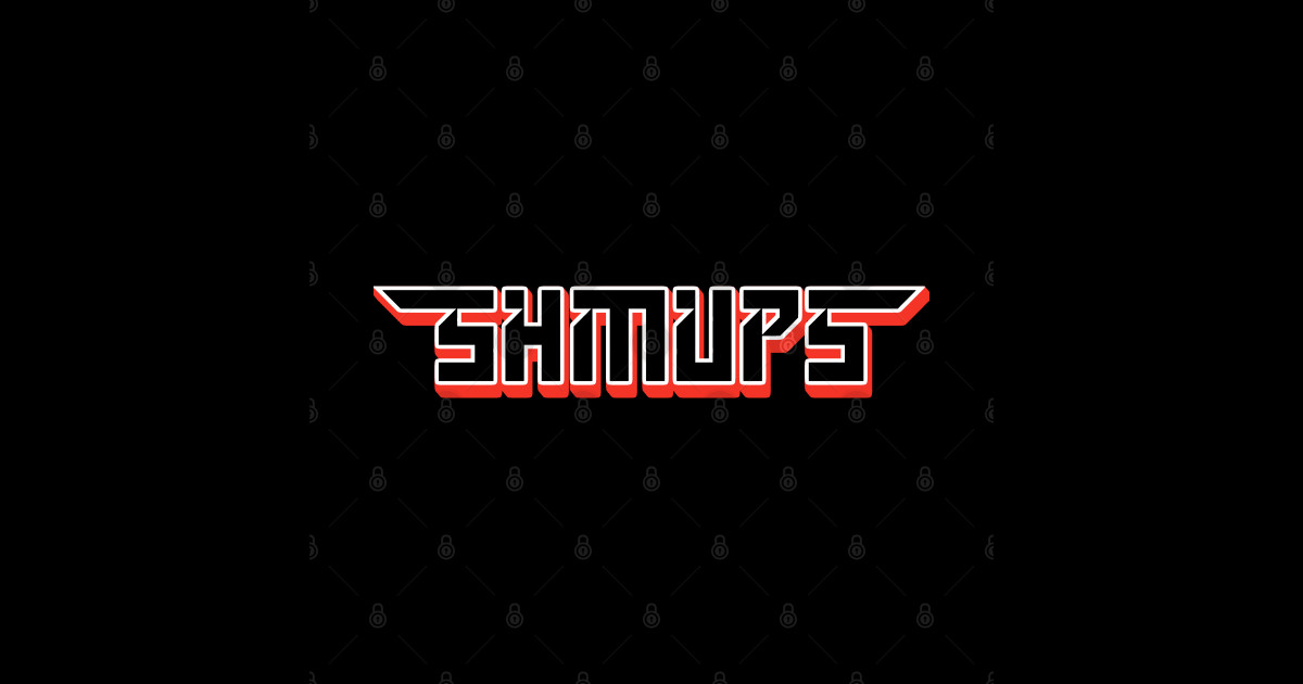 Shmups - Shmups - Sticker | TeePublic