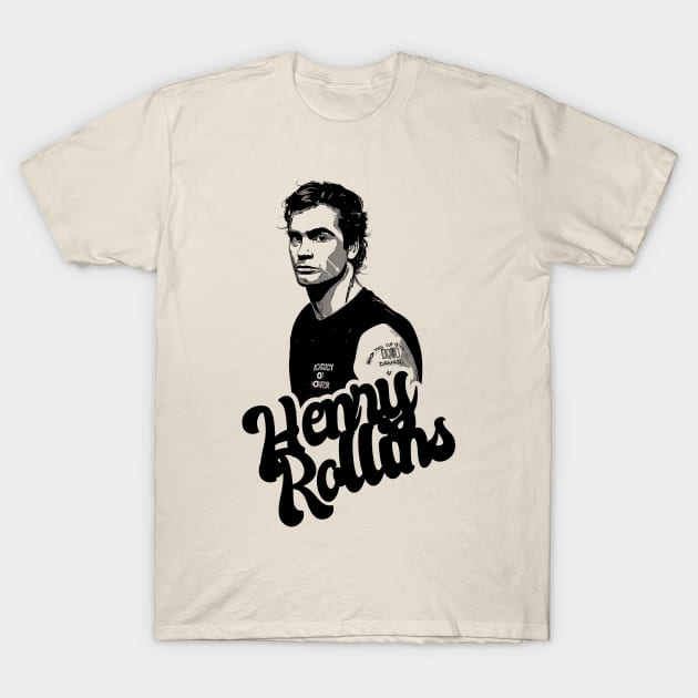 Henry rollins 80s style classic - Henry Rollins - T-Shirt | TeePublic