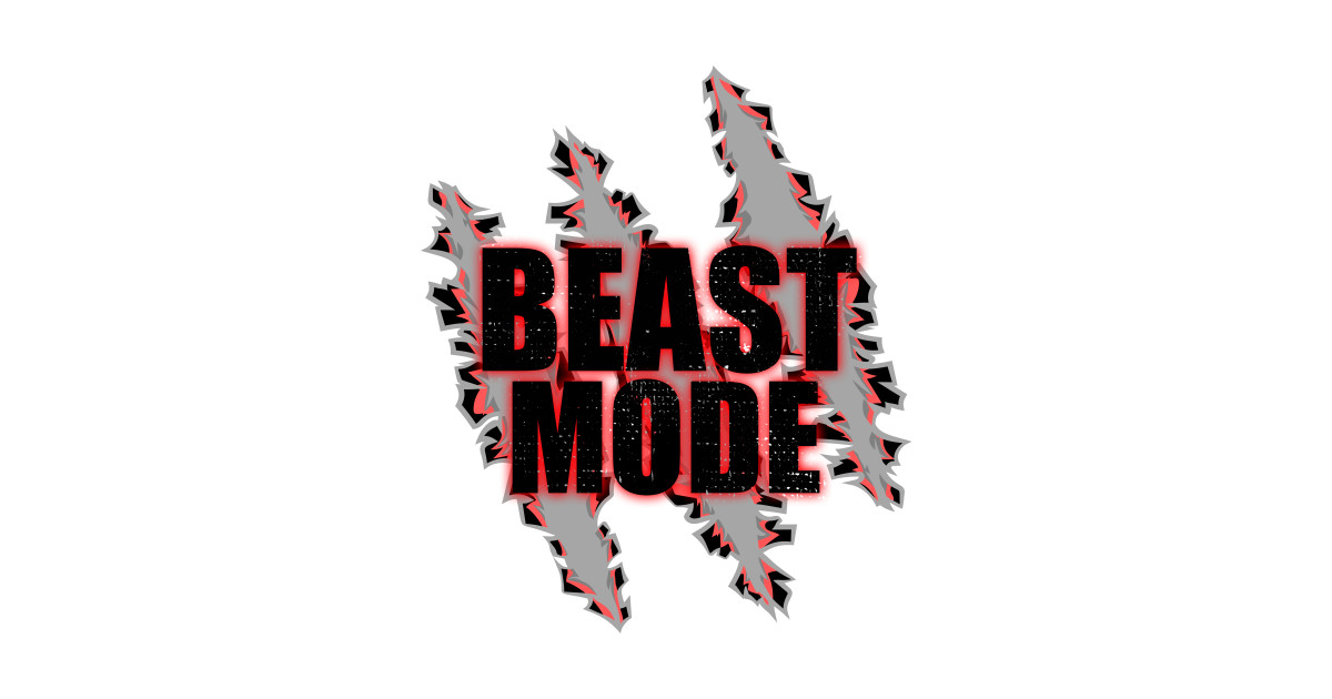 Beast Mode Claw Gym Fitness Design - Beast Mode Gym Awesome Gift - T ...