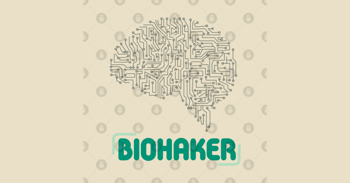 biohacker bio hack brain healthy technology - Bio Hacker - T-Shirt ...