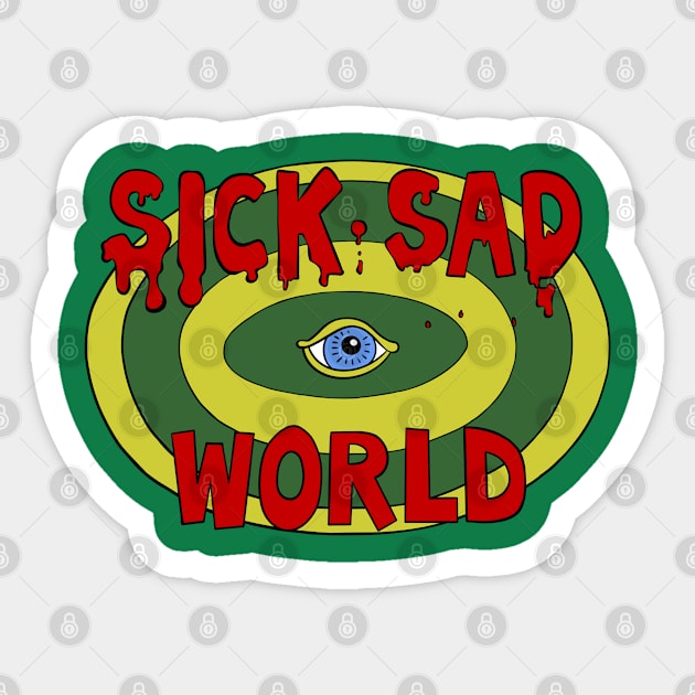 Sick Sad World - Daria - Sticker | TeePublic