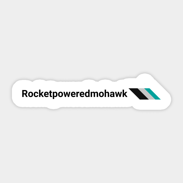 Rocketpoweredmohawk Team Mercedes - Rocketpoweredmohawk - Sticker ...