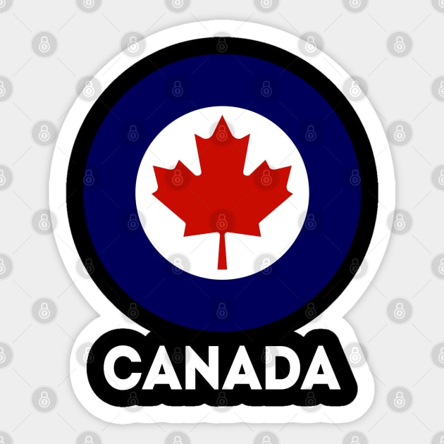 Canadian RCAF Military Roundel, Royal Canadian Air Force. - Roundel ...