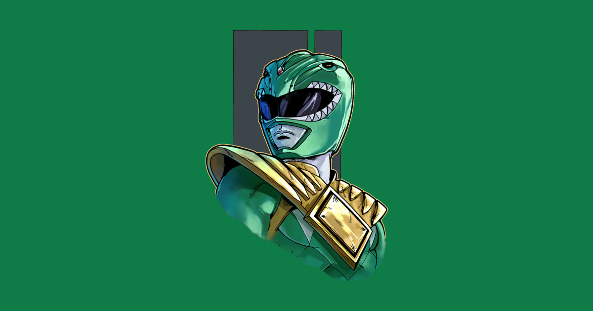 Tommy The Green Ranger - Power Rangers - Sticker | TeePublic