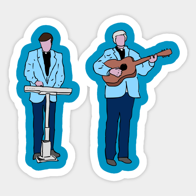 Eurovision Stars - Father Ted Fans - Father Ted - Sticker | TeePublic