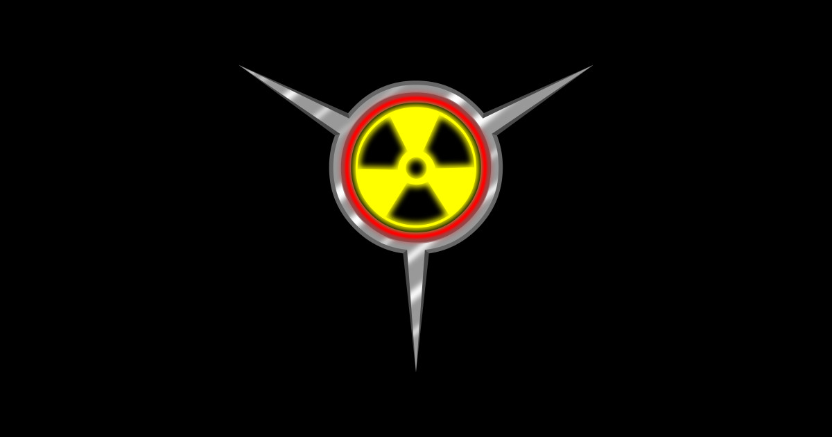 Nuclear Emblem - Apocalyptic - Sticker | TeePublic