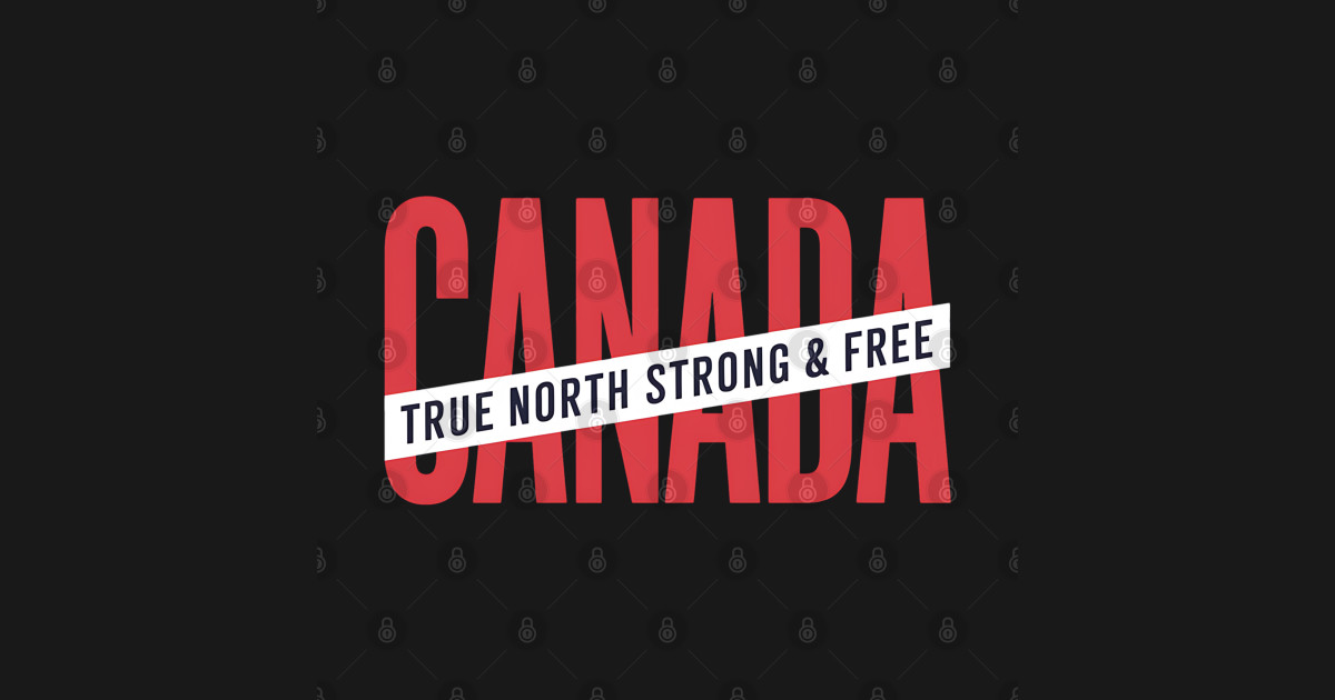 Canada True North Strong & Free Canada Day Celebration Cute - Canada ...