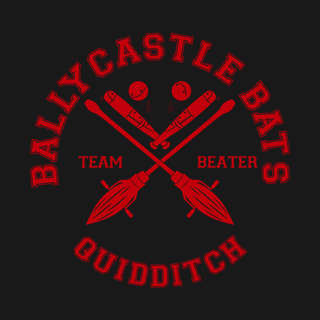 Ballycastle Bats - Team Beater - T-Shirt | TeePublic