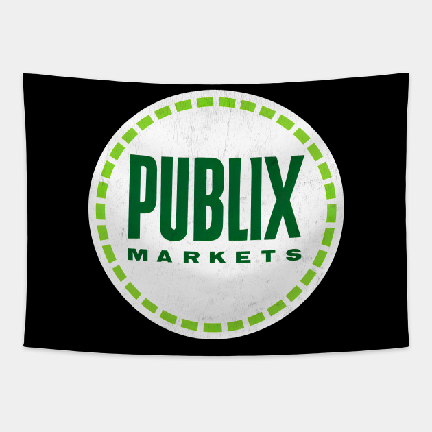 Publix ---- Vintage Store Logo - Publix - Tapestry | TeePublic