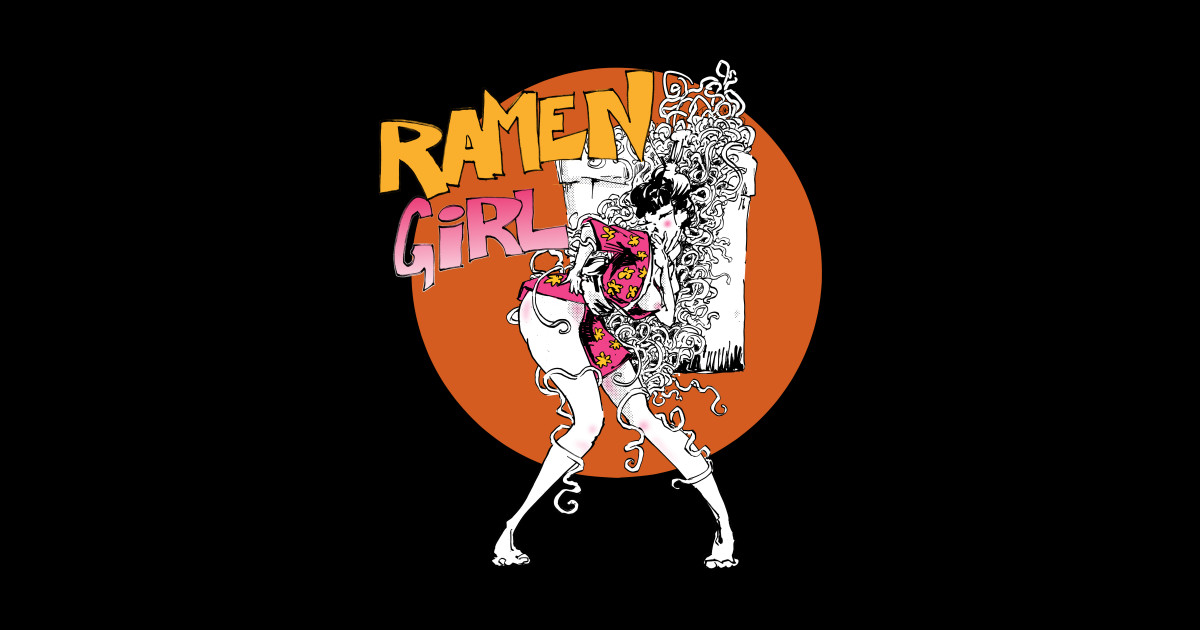 Ramen Girl Ramen Noodle Lover Sticker Teepublic