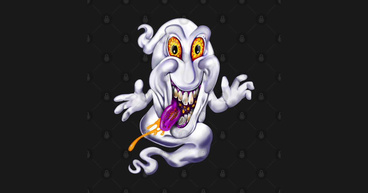 Halloween Goofy Ghost - Halloween Costume Gift - T-Shirt | TeePublic