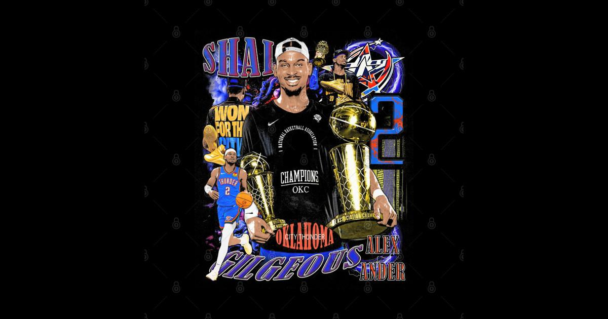 Shai Gilgeous-Alexander Trophy - Shai Gilgeous Alexander - Sticker ...