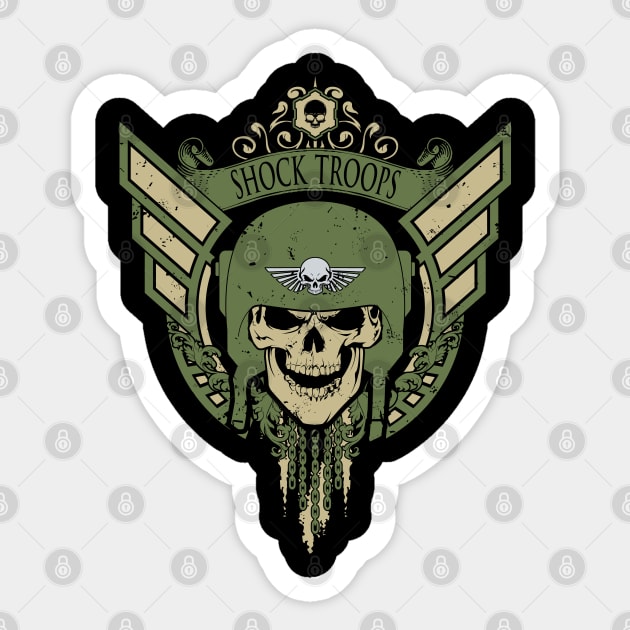 CADIA - CREST EDITION - Warhammer 40k - Sticker | TeePublic