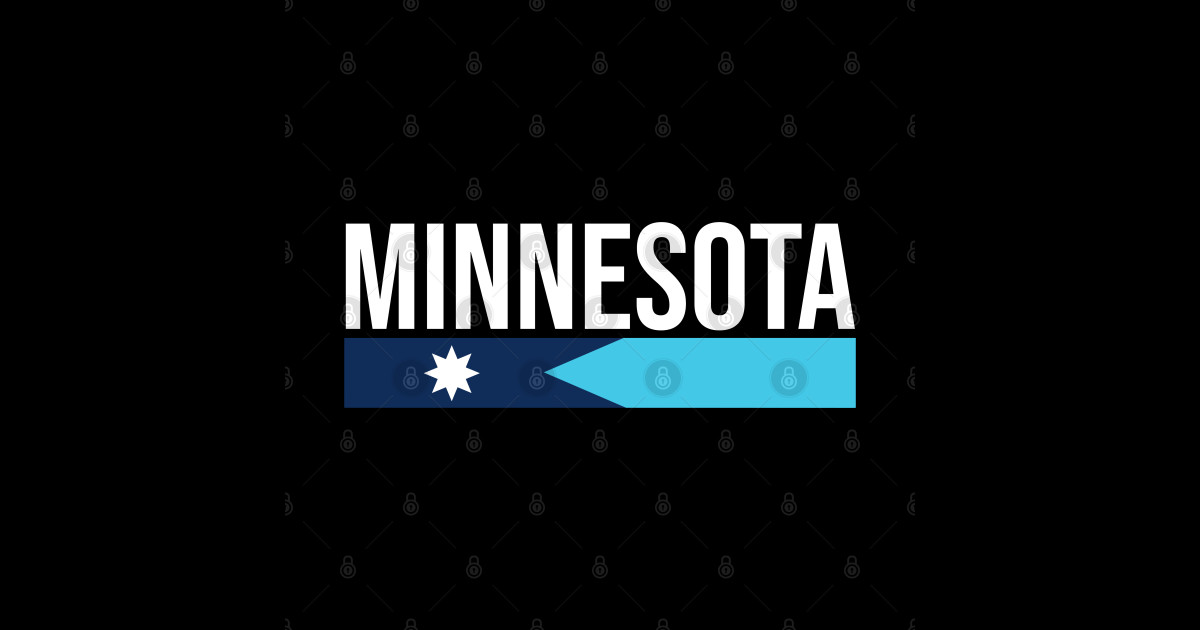 New Minnesota Flag - New Minnesota Flag - Sticker | TeePublic