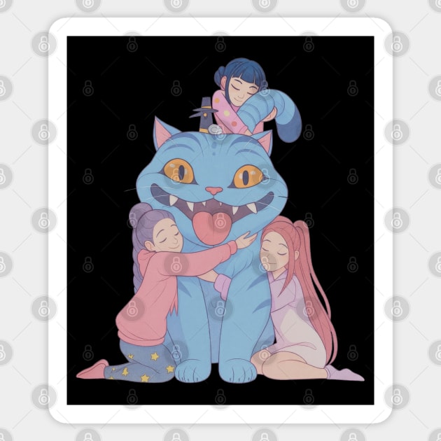 Derpy Tiger Kpop Demon Hunters M8386 - Kpop Demon Hunters - Sticker ...