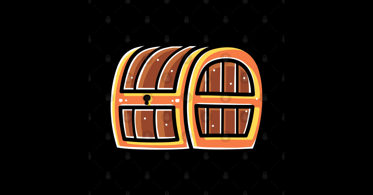 Treasure Chest - Treasure Chest - Sticker | TeePublic
