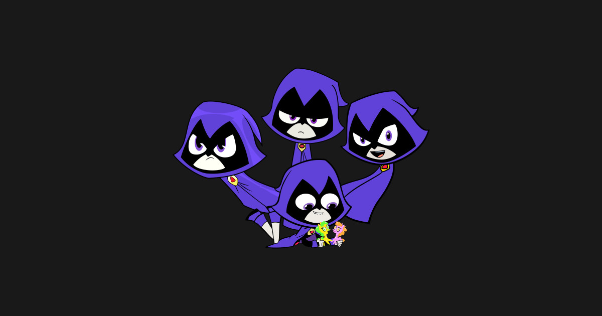 Ravens!!! - Teen Titans Go - T-Shirt | TeePublic