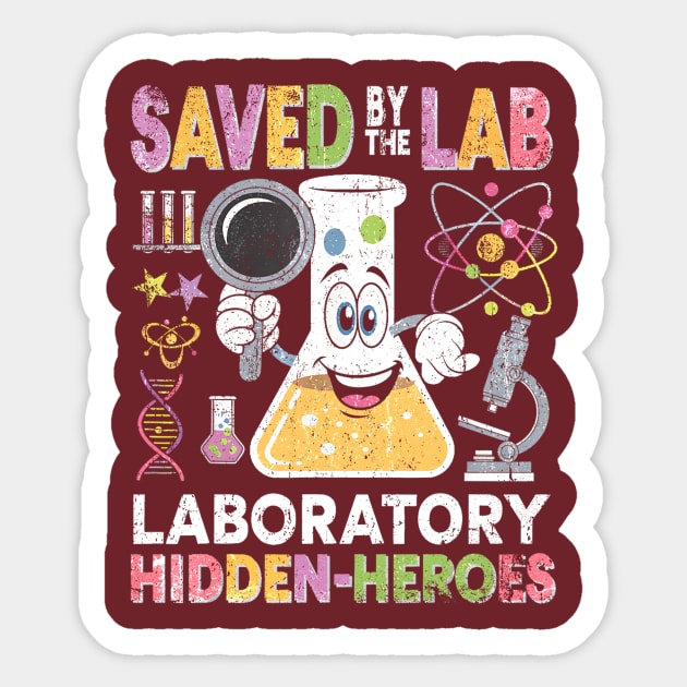 Lab Week 2025 Saved By The Lab Retro Medical Laboratory Tech - Medical ...
