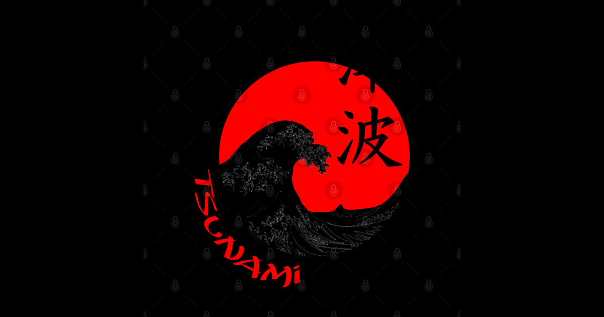 TSUNAMI - Tsunami - Sticker | TeePublic