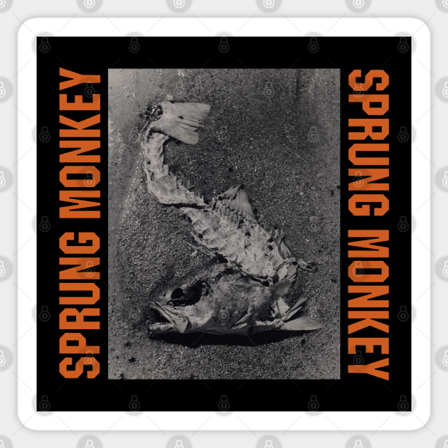 Sprung Monkey Situation Life - Band - Sticker | TeePublic