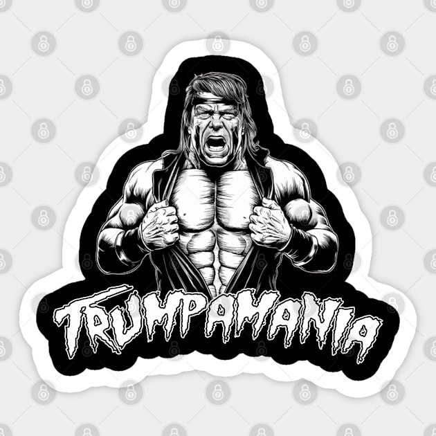 TRUMPAMANIA - TRUMP HULK - TRUMP 2024 - Trumpamania - Sticker | TeePublic
