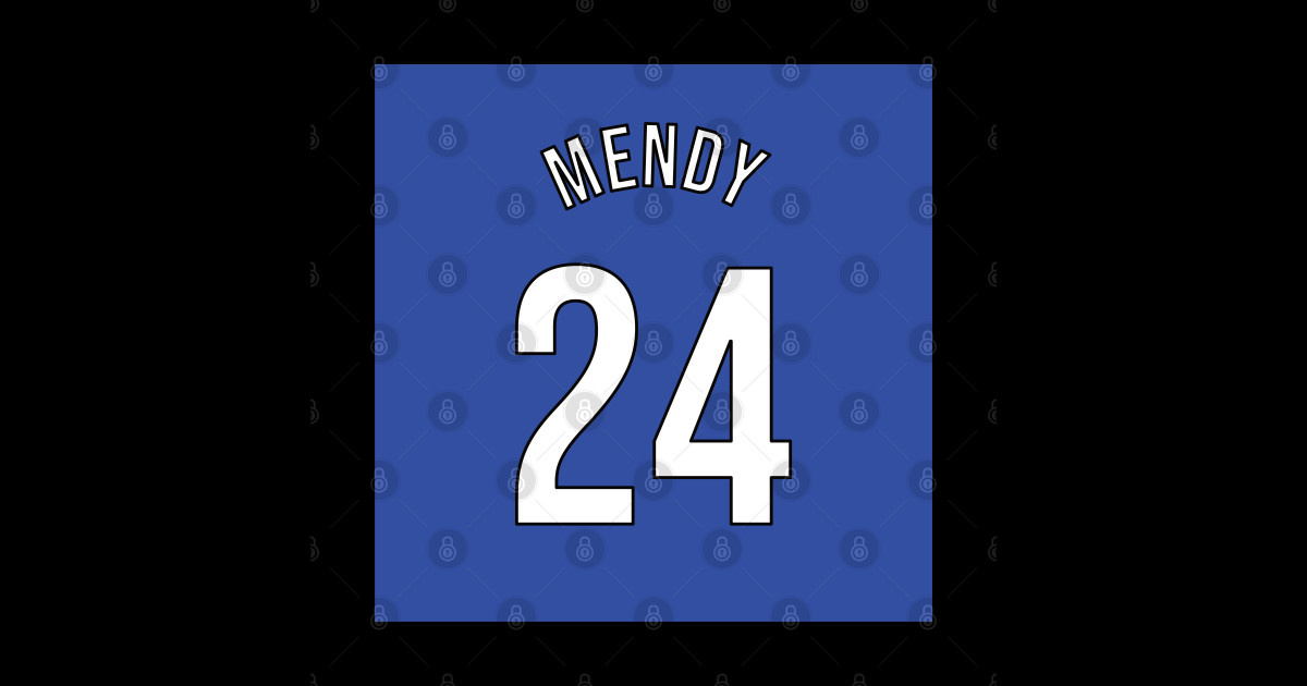 Mendy 24 Home Kit - 22/23 Season - Nampalys Mendy - Sticker | TeePublic