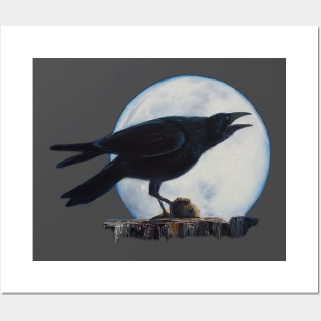 Mood Shadow Raven - Raven - Posters and Art Prints | TeePublic