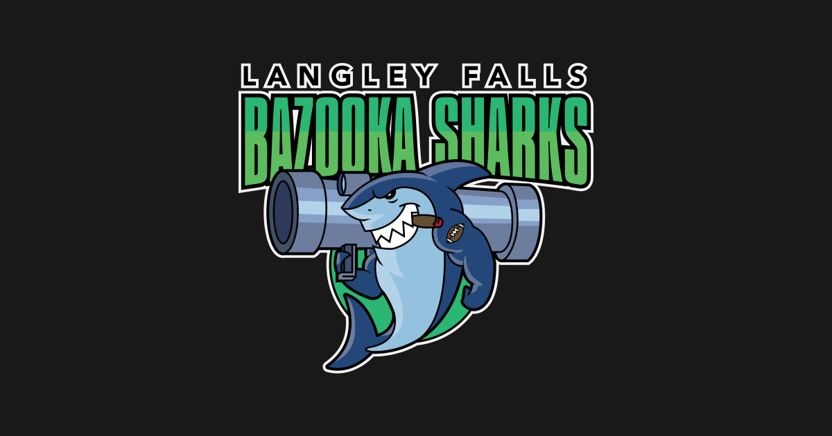 Bazooka Sharks - American Dad - T-Shirt | TeePublic