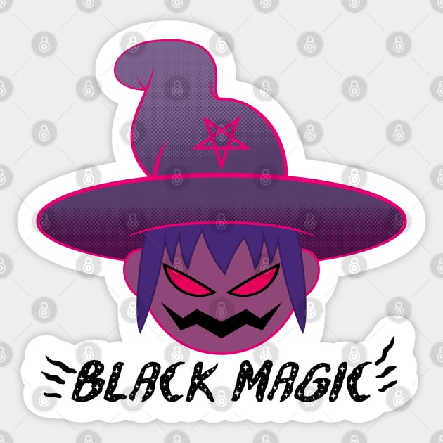 Evil Clancy Black Magic - Clancy - Sticker | TeePublic