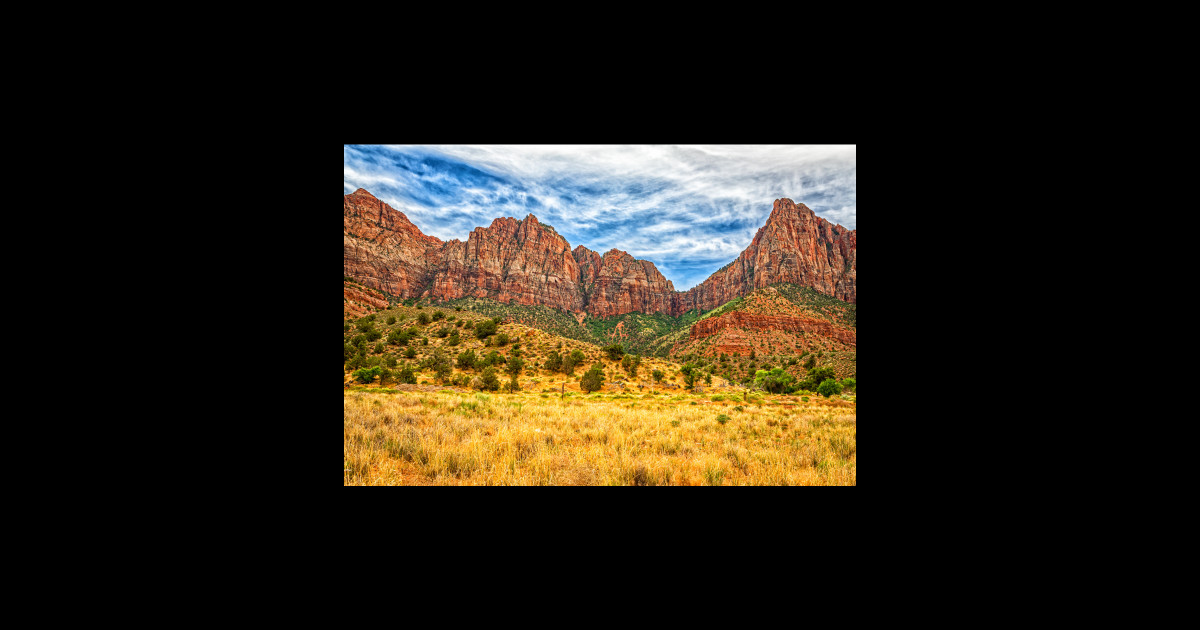 Watchman Trail View, Zion National Park - Watchman Trail Zion National ...