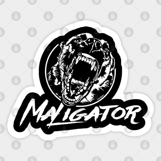 Belgian Malinois Maligator dog portrait - Belgian Malinois Apparel ...