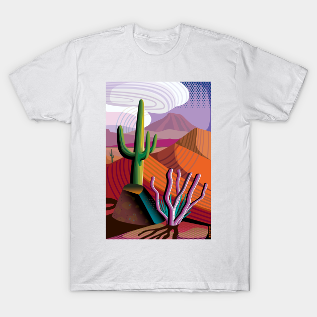 Desert at Gila River Indian Community - Western - T-Shirt | TeePublic