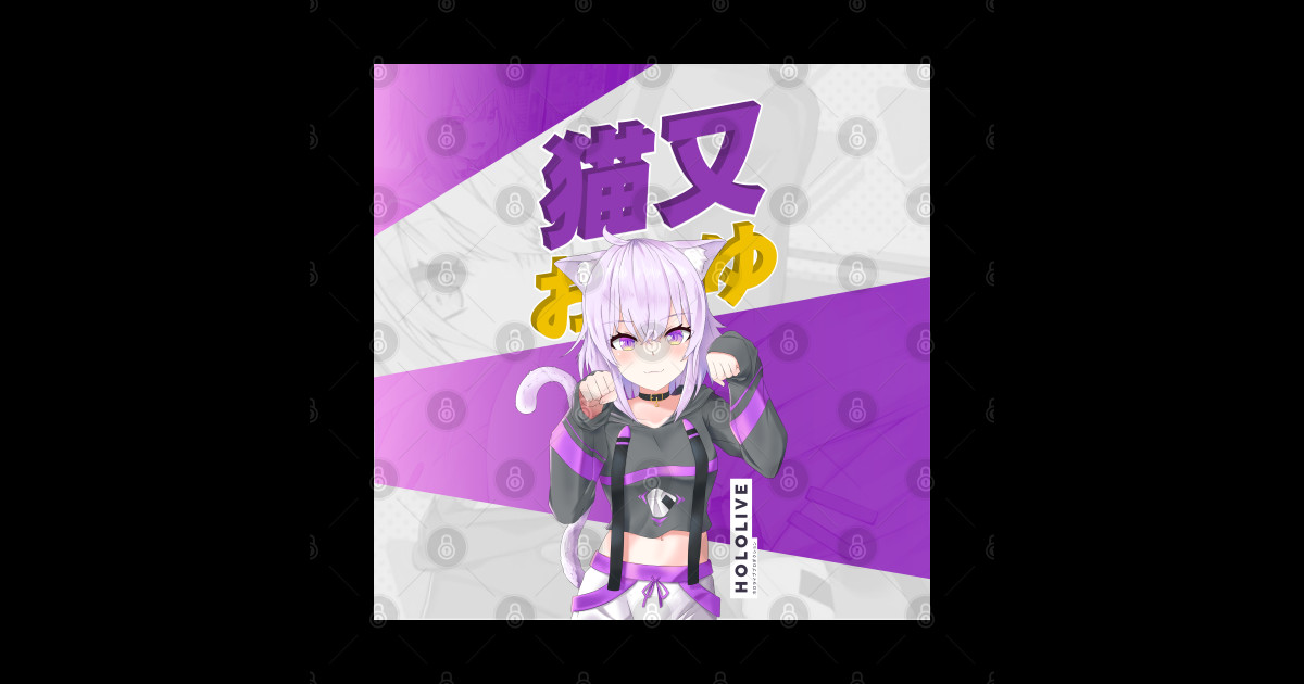 Hololive nekomata okayu - Hololive - Phone Case | TeePublic