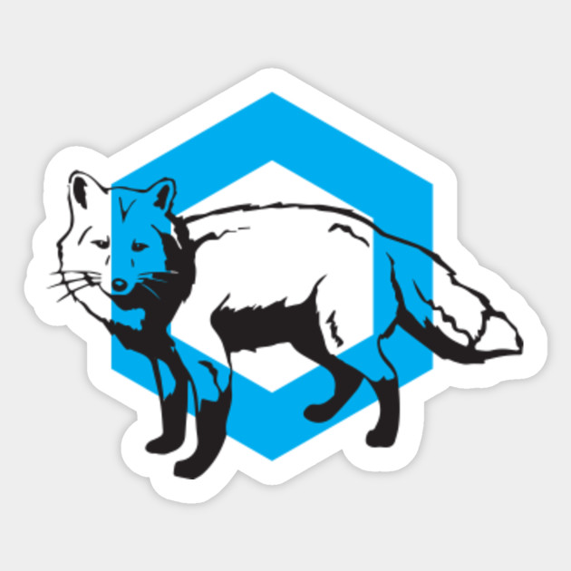 Smash Bros. - Fox Shine - Super Smash Bros - Sticker | TeePublic