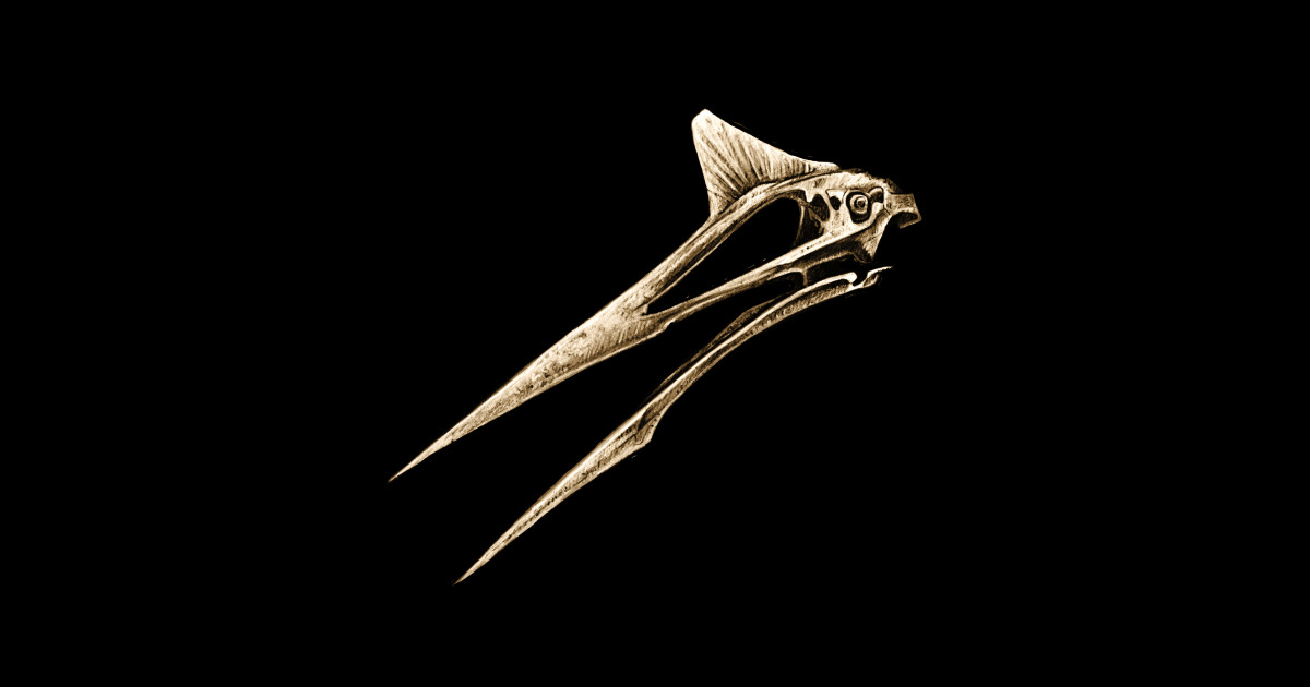 Quetzalcoatlus Pterosaur Skull - Quetzalcoatlus - Sticker | TeePublic