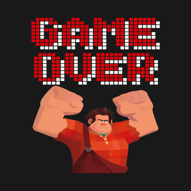 Game Over Wreck It Ralph Shirt Wreck It Ralph T Shirt Teepublic