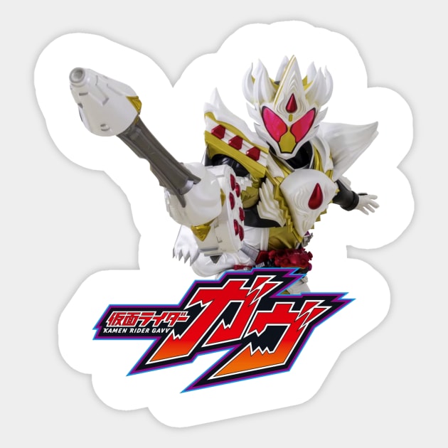 Kamen Rider Gavv Caking Form - Kamen Rider - Sticker | TeePublic