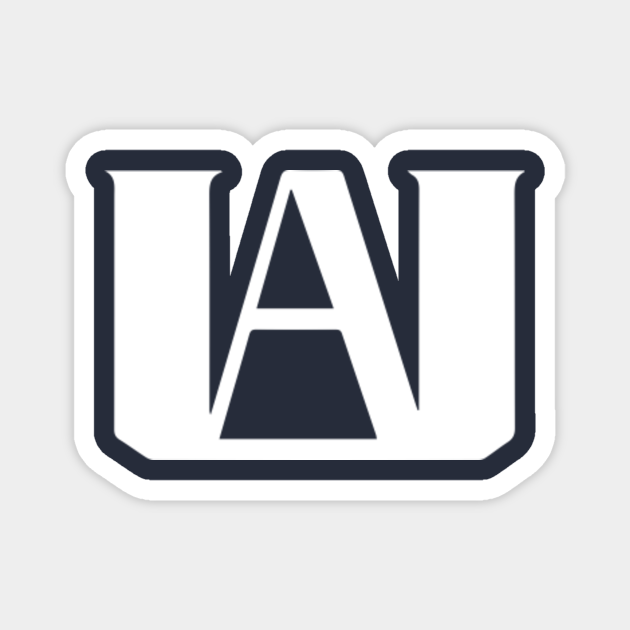 UA logo design - My Hero Academia - Magnet | TeePublic