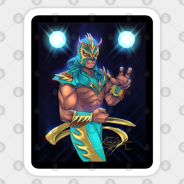 Ultimo Dragon Retro Art - Wcw Nitro - Sticker | TeePublic