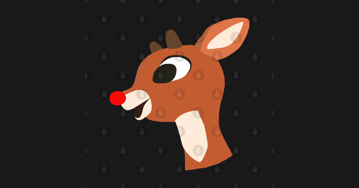 Rudolph the Red Nose Raindeer - Rudolph - T-Shirt | TeePublic