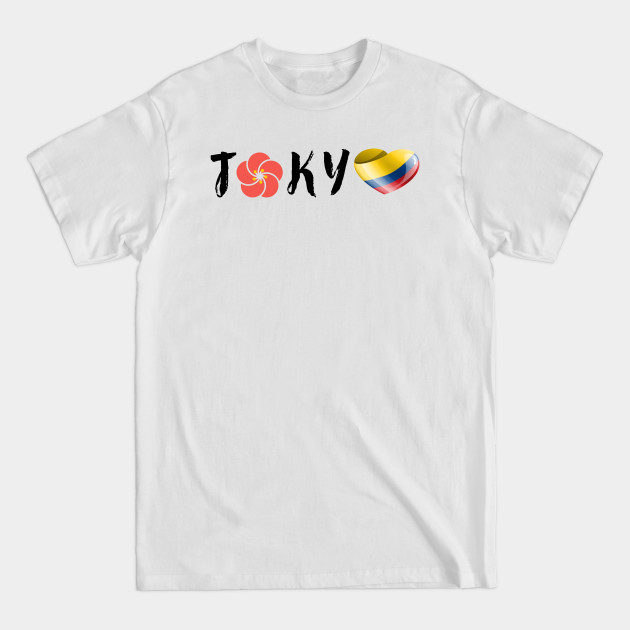 Best team of Colombia in Tokyo - Colombia - T-Shirt sold by Nicholas ...