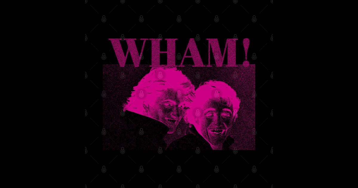 Vintage Wham! - Wham - Sticker | TeePublic
