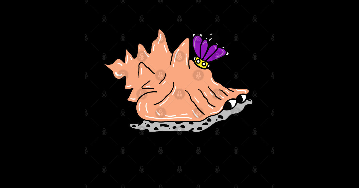 Queen Conch Snail - Queen Conch - Sticker | TeePublic